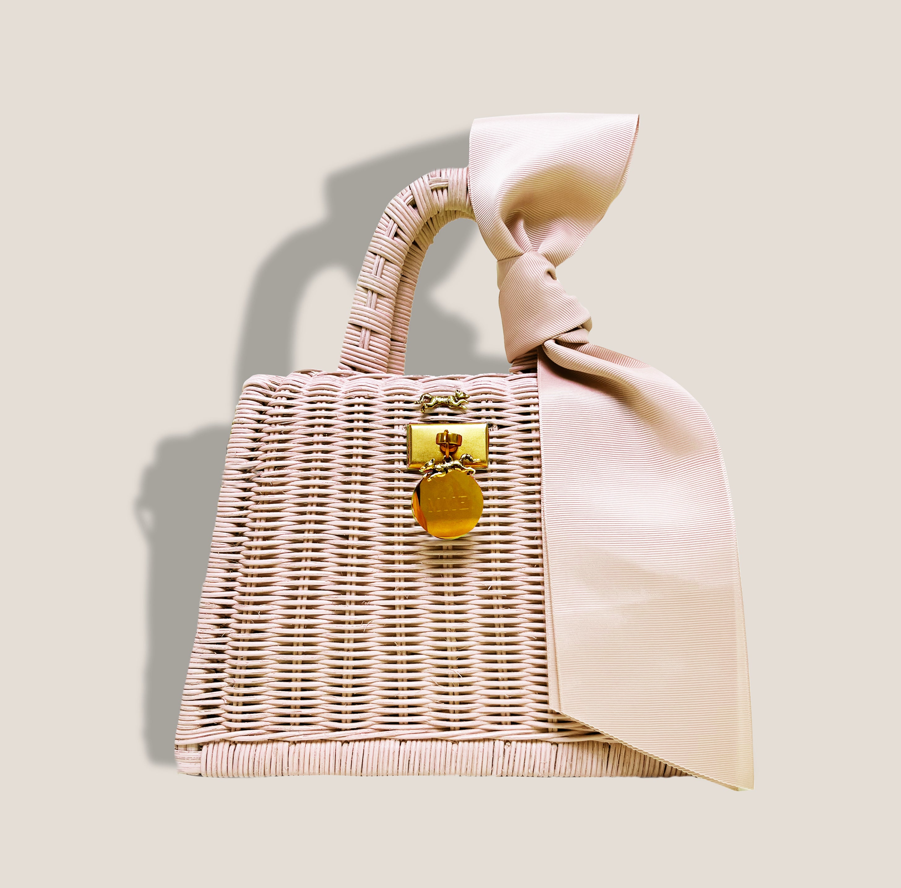 MME. MONACO BAG - BARELY PINK – Mme.MINK